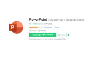 Cómo descargar e instalar powerpoint apk en tu teléfono inteligente